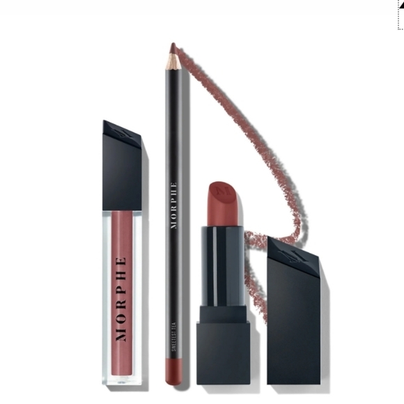 Morphe | Makeup | Morphe Out A Pout Sweetest Tea Lip Trio Brand New In ...